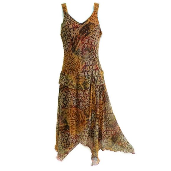 jonathan martin | Dresses | Silk Jonathan Martin Studio Flapper Dress ...